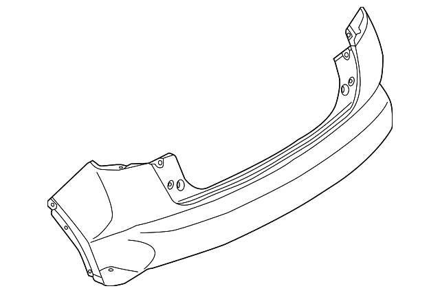 2013-2017 Nissan Juke Bumper Cover H5022-3YVDH | QuirkParts