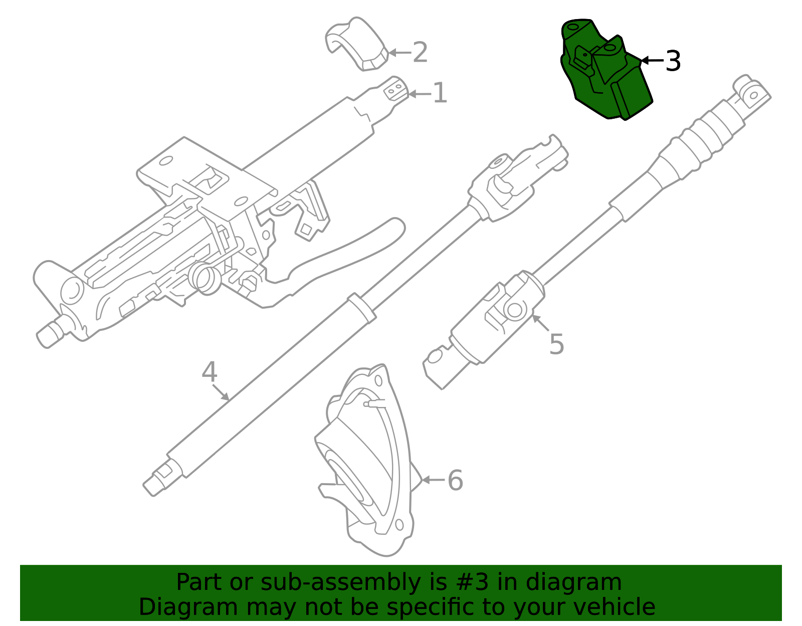 2021-2025 Toyota Steering Column Lock 45020-08020 | Toyota Parts Center