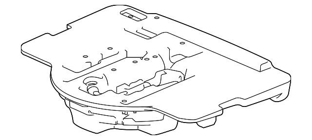 84542-TVA-A00 - Tool Compartment 2018-2025 Honda Accord | Honda Parts ...