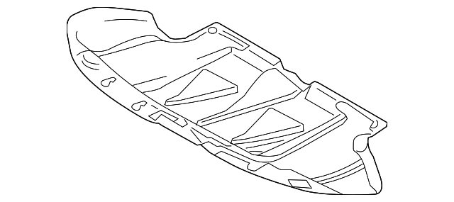4F0-863-821-K - Front Deflector 2005-2011 Audi | Audi OEM Parts