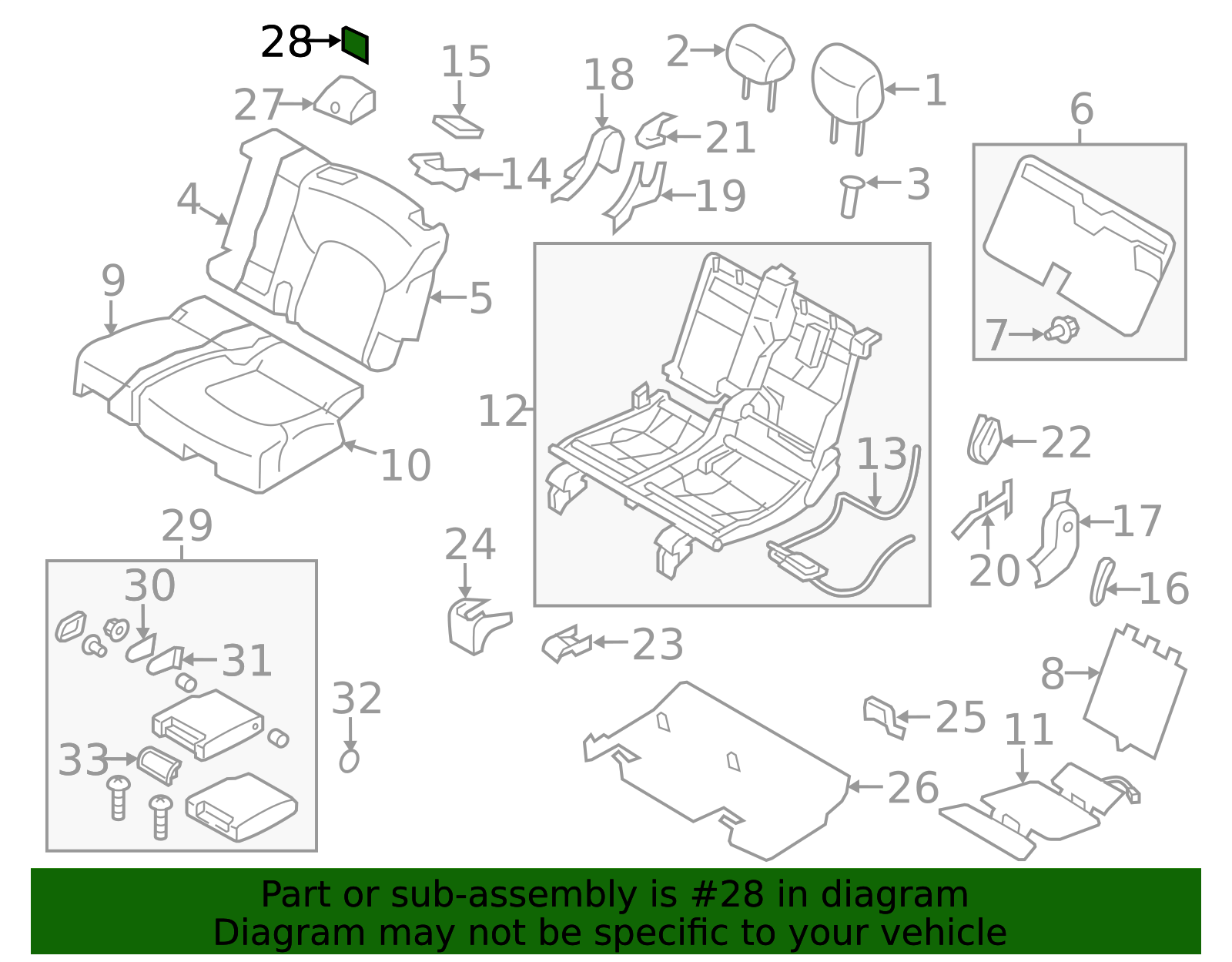 88940-1LA5B - Seat Belt Guide Insert 2017-2024 Nissan Armada | Nissan Wholesale Direct