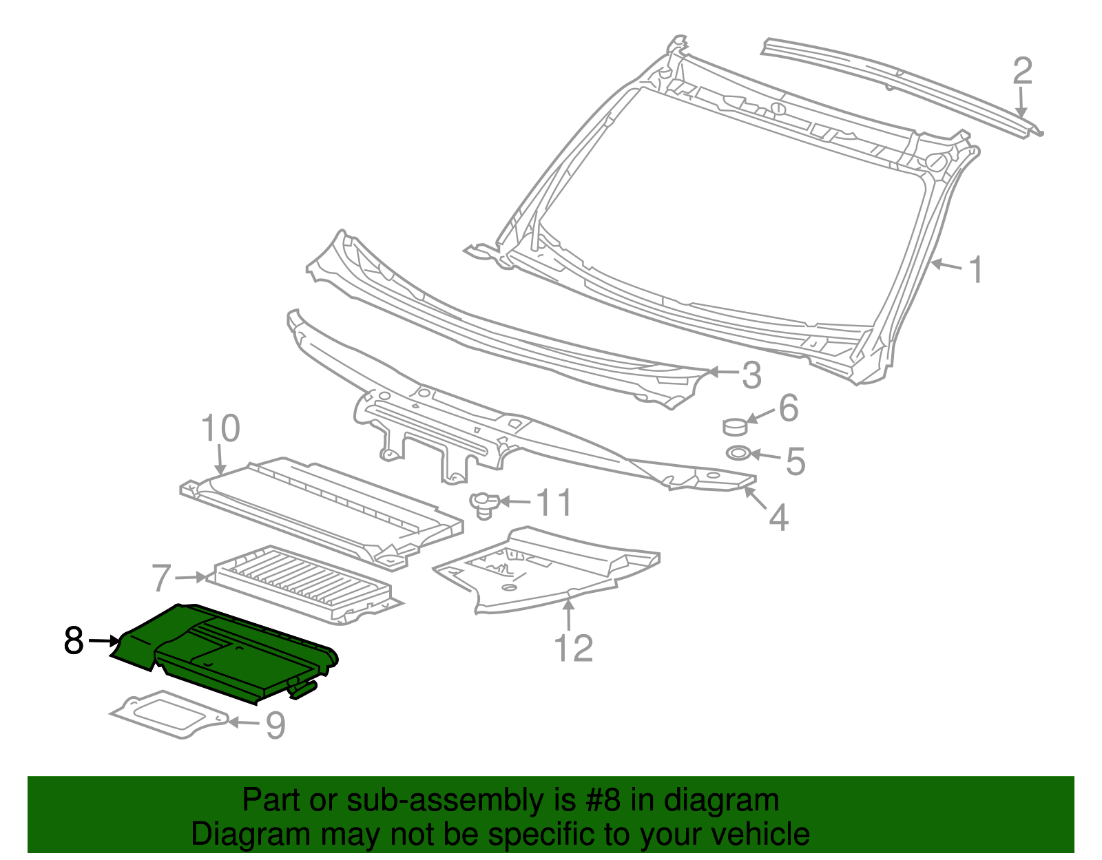 2001-2005 Porsche 911 Cabin Air Filter Case 996-572-019-02 | Gaudin ...