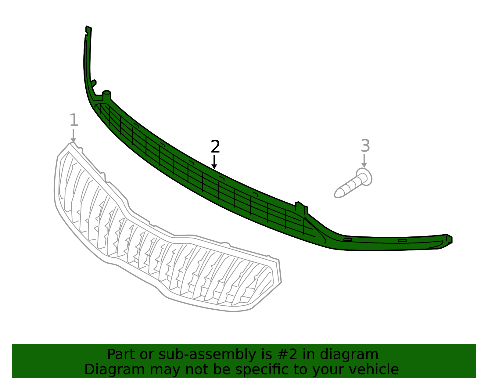 2014-2016 Kia OEM NEW 14-16 Kia Forte Forte5 Sedan Molding Front Bumper ...