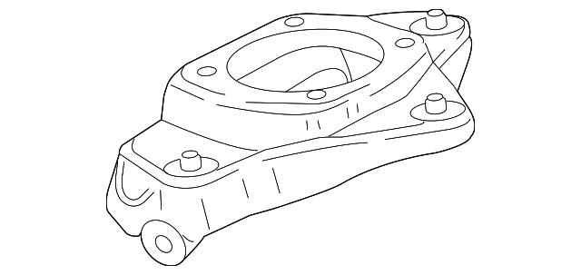 4F0-412-383-K - Upper Bracket 2008-2011 Audi | Audi OEM Parts Guy