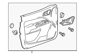87869357 - 2015-2022 GM - Door Trim Panel | Partners Chevy