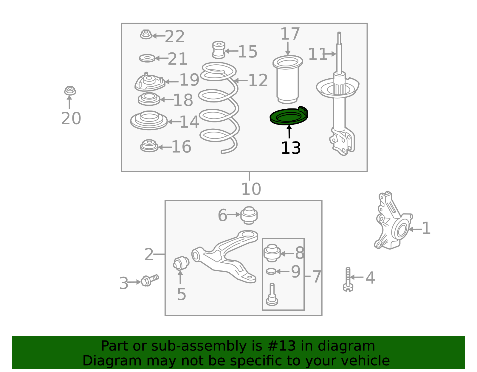 Coil Spring – OEM Suspension Load Support for Honda | AutoNation Parts