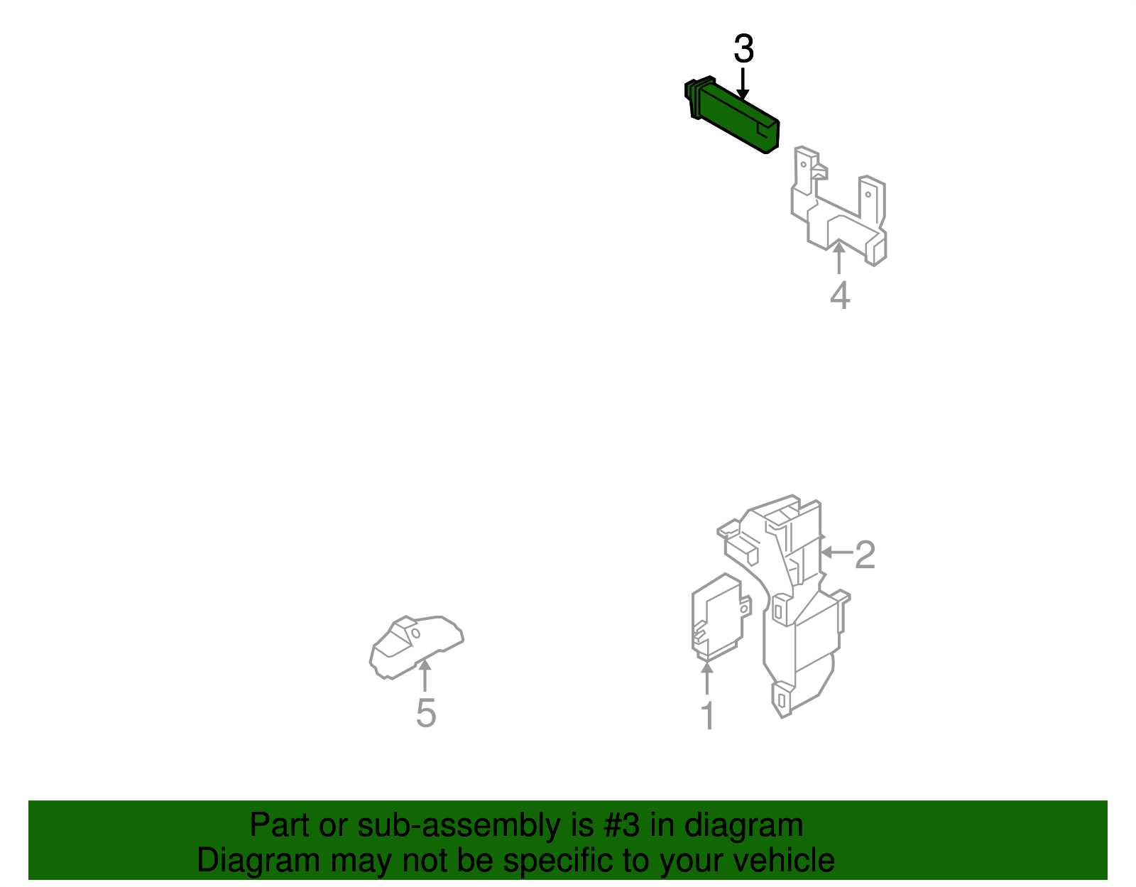 8E0-907-277 - Tire Pressure Monitoring System (TPMS) Antenna 2002-2015 ...