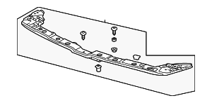 2020-2025 Cadillac CT5 Front Bumper Fascia Center Support 84894596 ...