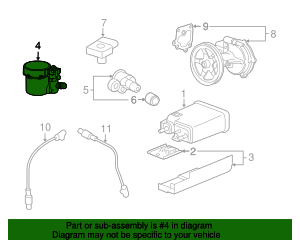 2011-2018 GM Vapor Canister Vent Solenoid 84148818 GM | GMPartsDirect.com