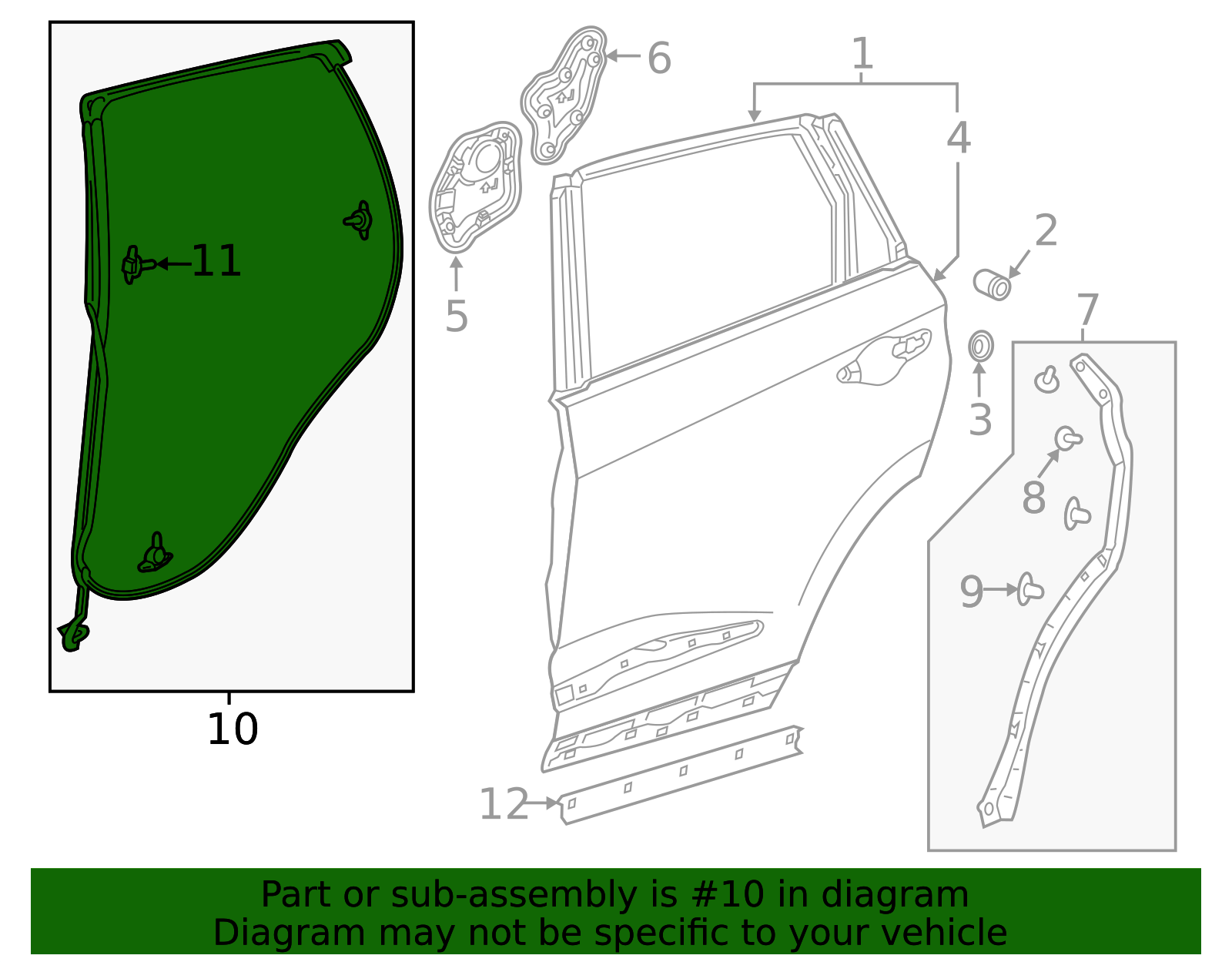 2019-2025 Acura RDX Door Weather-Strip 72850-TJB-A02 | OEM Parts Online