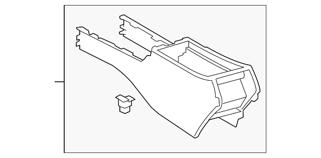 Genuine Toyota Center Console part# 58810-06030-B0 for 2007-2011 Toyota ...