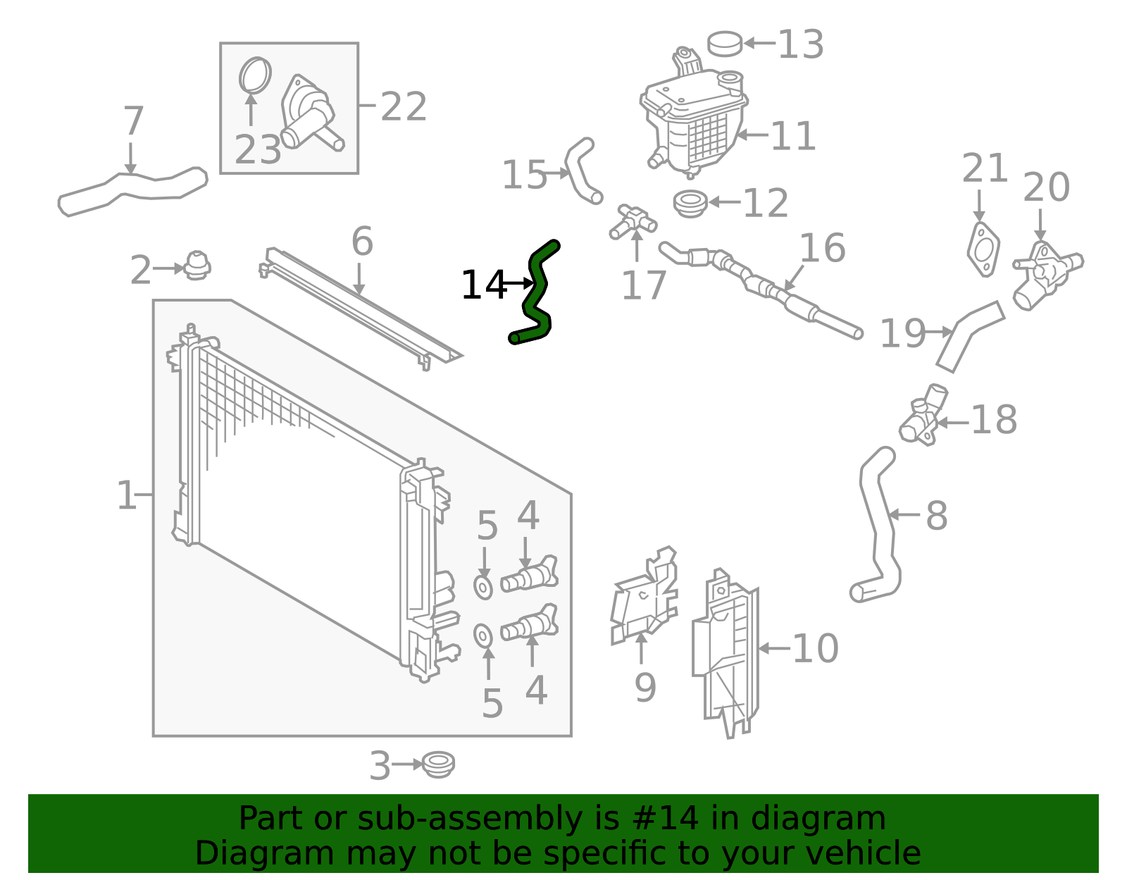2016-2022 Toyota By-Pass Hose 16261-37230 | MotorMotor
