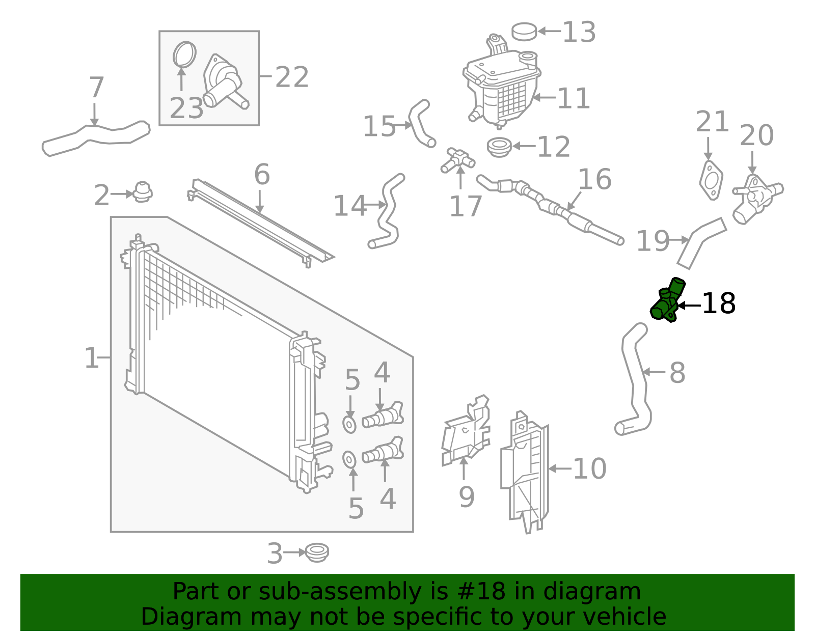 2016-2022 Toyota Water Pipe 16577-37080 | OEM Parts Quick