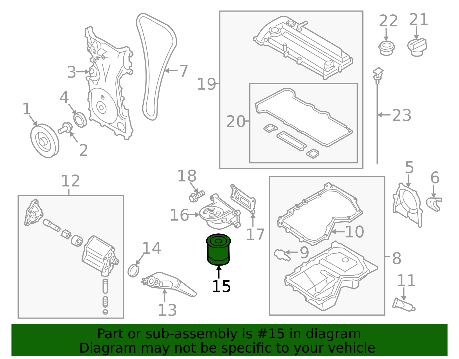 2004-2015 Mazda Filter LF05-14-302B | OEM Parts Online