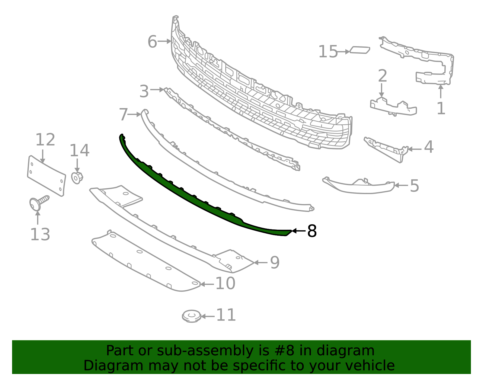 LR157970 - Lower Molding 2022-2023 Land Rover Range Rover | OEM Euro Parts