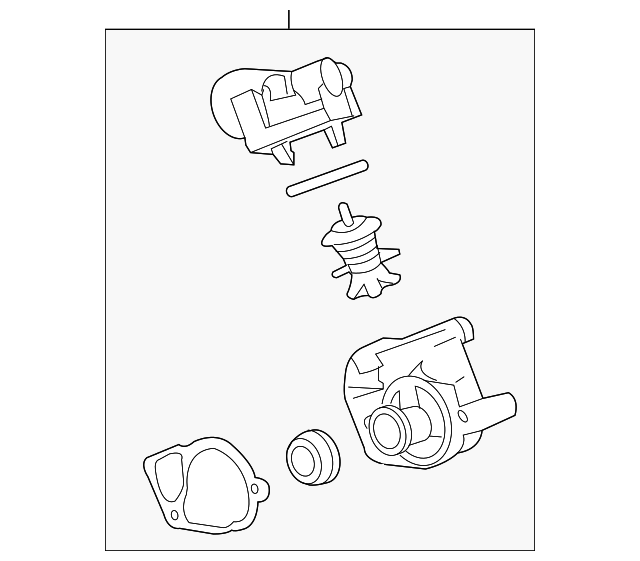 12706565 - Engine Coolant Thermostat Housing 2010-2018 GM | GMPartsNow