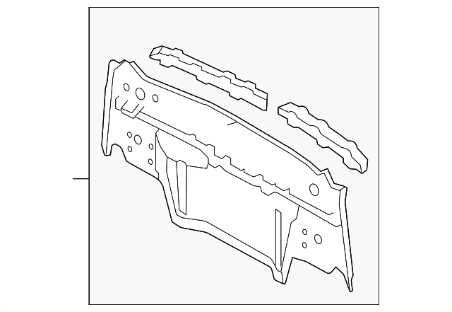 58307-53051 - Rear Body Panel 2006-2014 Lexus | Longo Lexus Parts