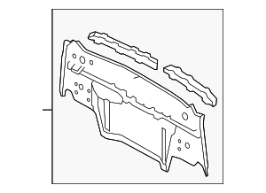 58307-53051 - Rear Body Panel 2006-2014 Lexus | Longo Lexus Parts