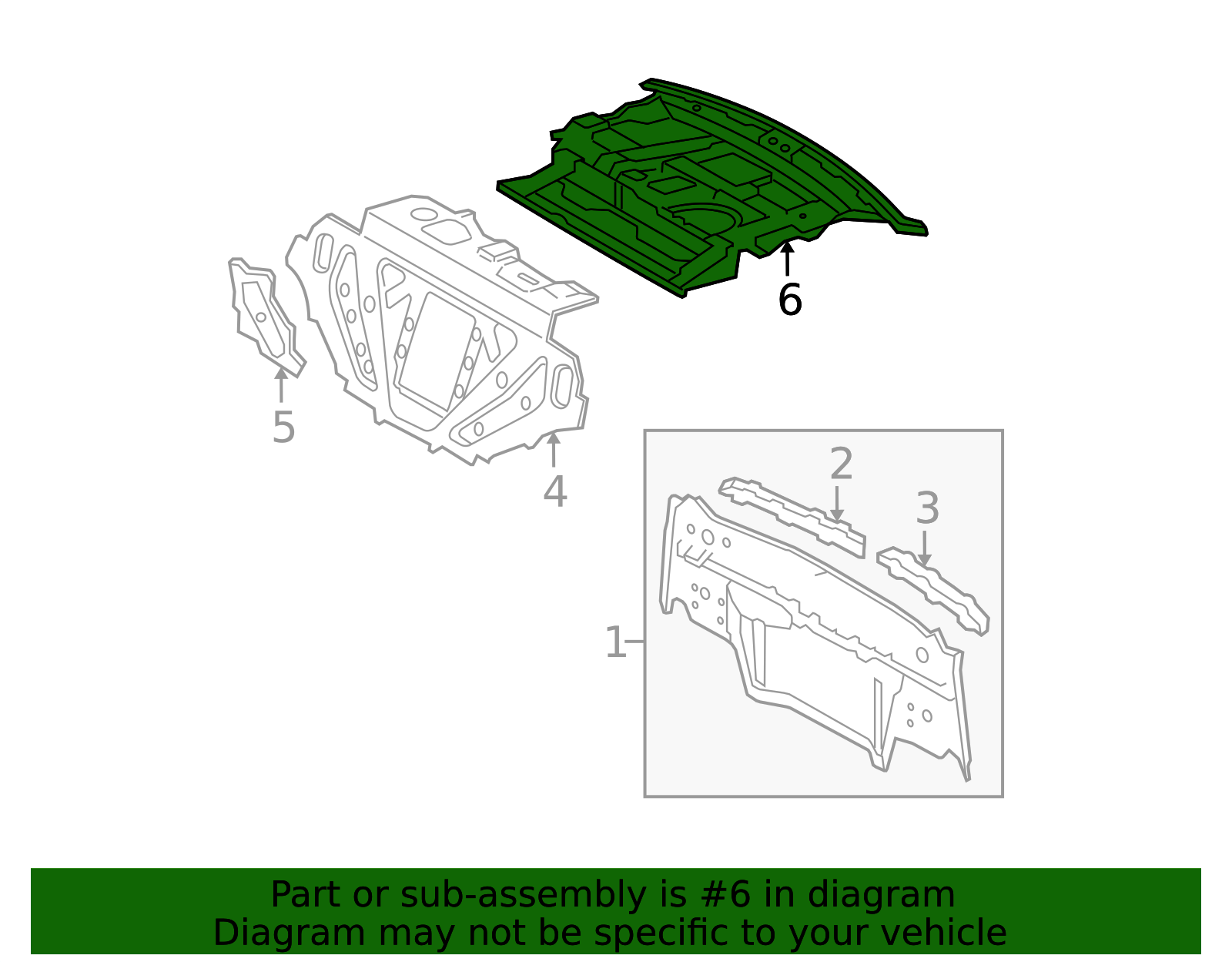2006-2014 Lexus Package Tray 64101-53040 | OEM Parts Online