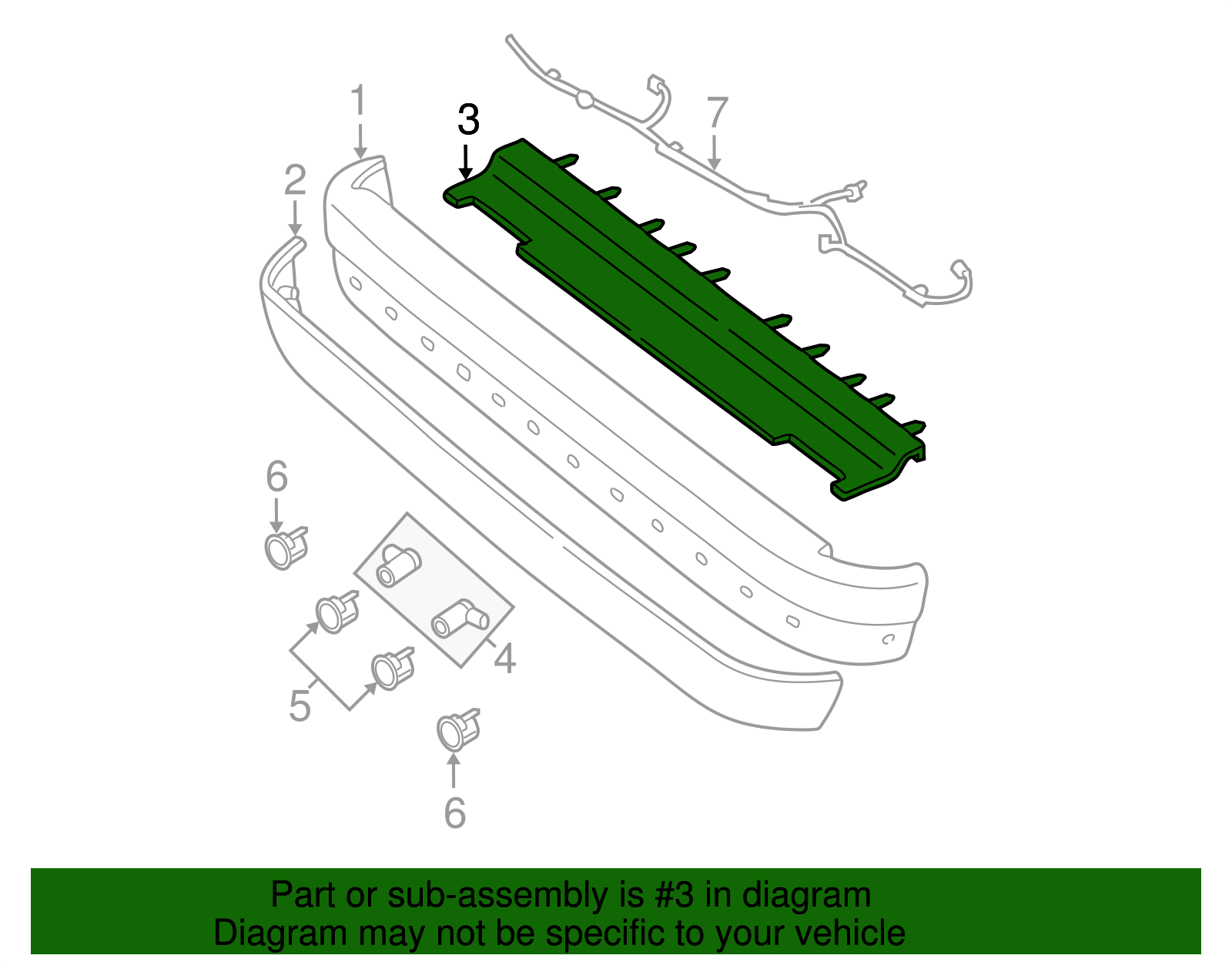 1997-2014 Ford OEM NEW 1997-2014 Ford E-150 Deflector Stone F7UZ-17808 ...