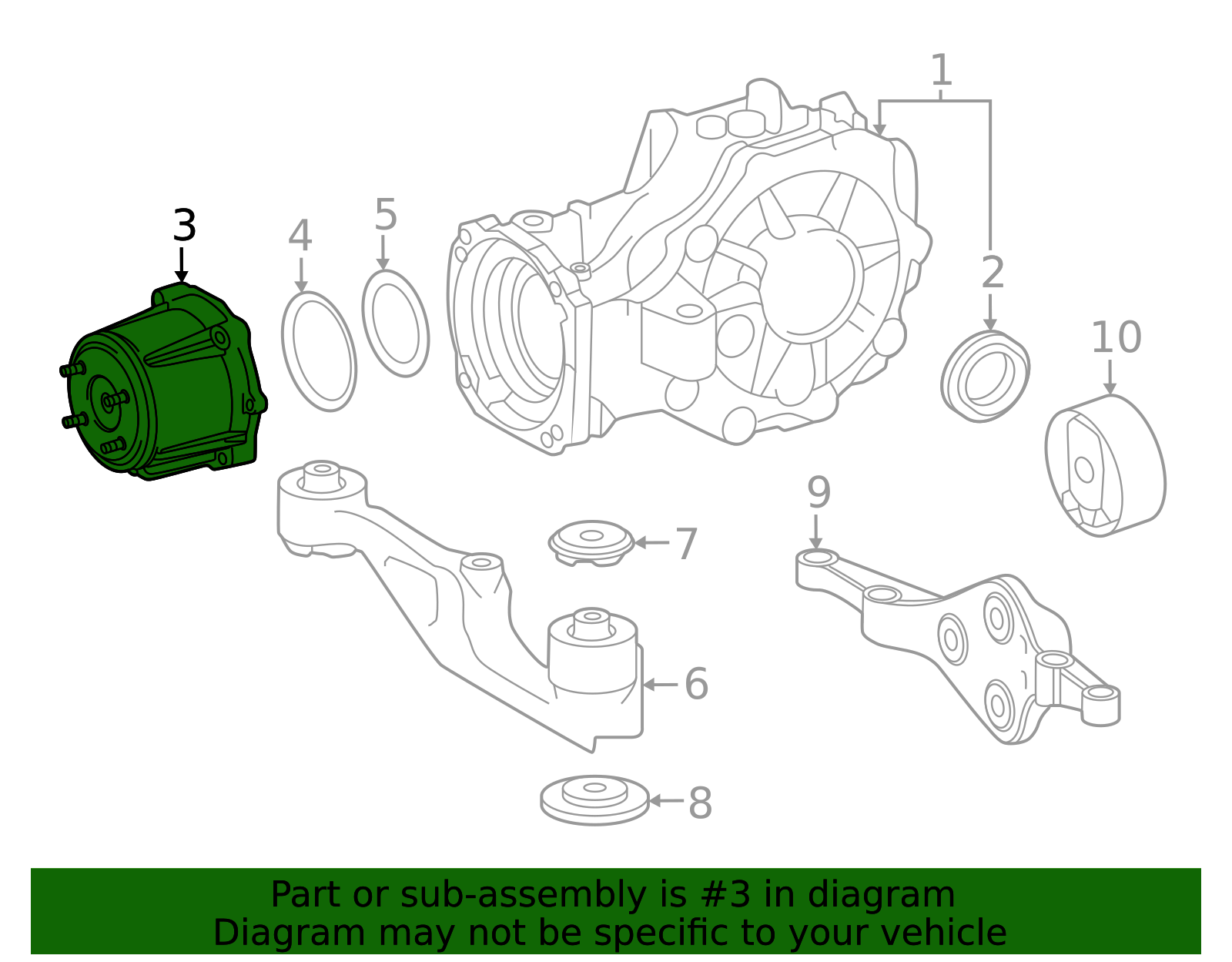 41303-48050 - Awd Coupling Unit 2024-2025 Toyota Grand Highlander ...