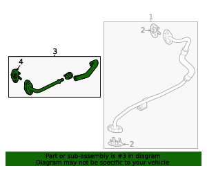 2017-2024 GM Turbocharger Inter-Cooler Hose (Replaces Part Number ...