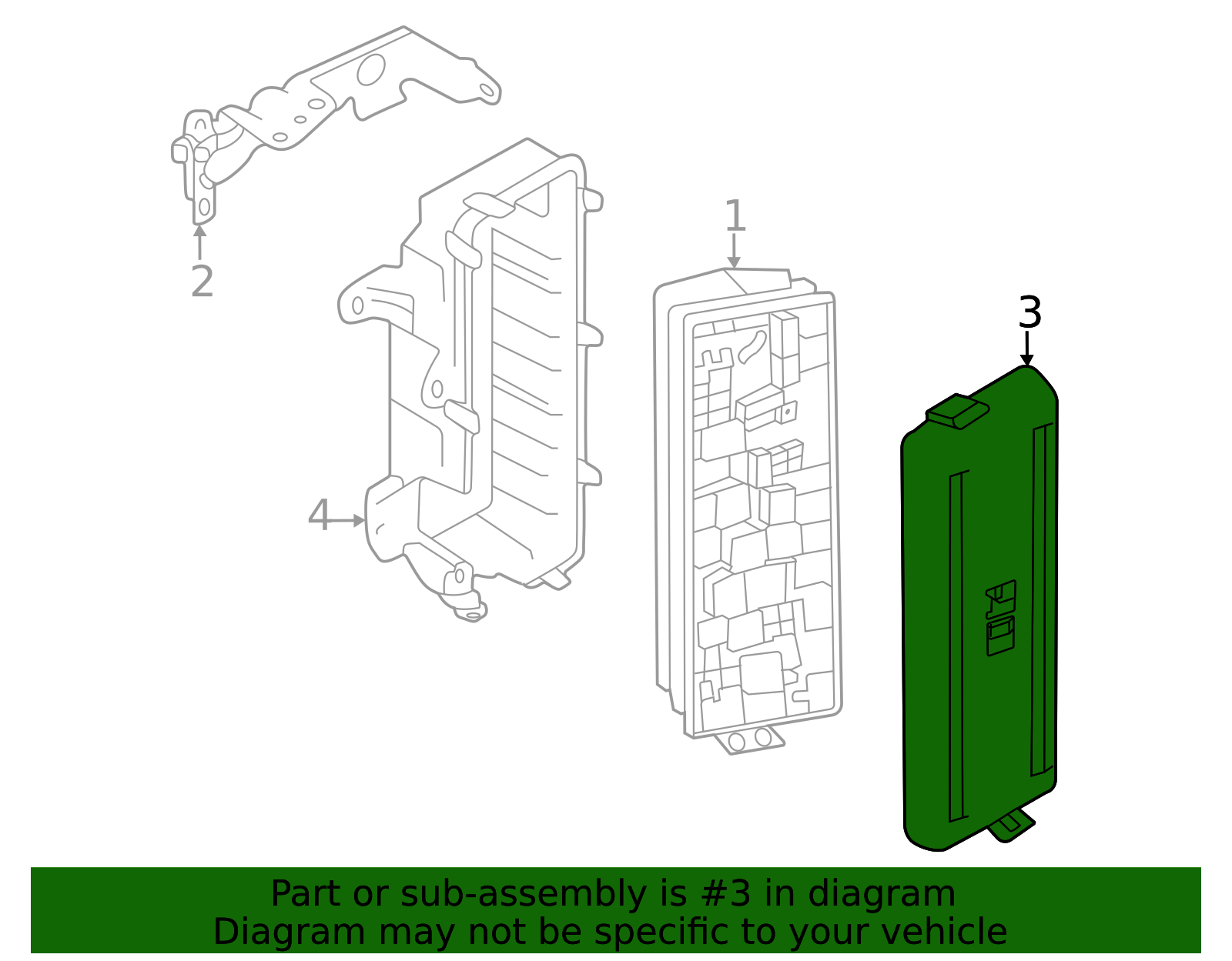 2020-2023 Land Rover Fuse Box Cover LR137968 | JaguarParts.com
