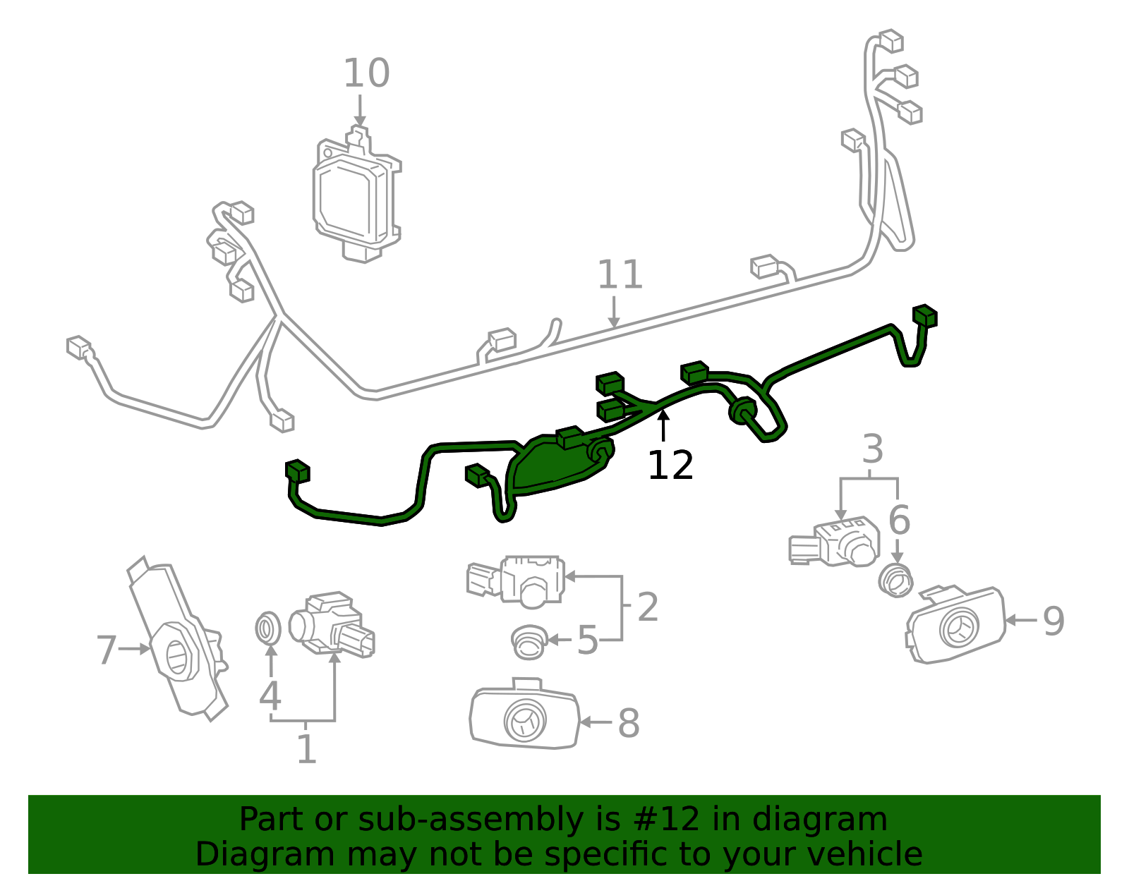 Parking Sensor Wiring - OEM Precision for Parking Tech | AutoNation Parts