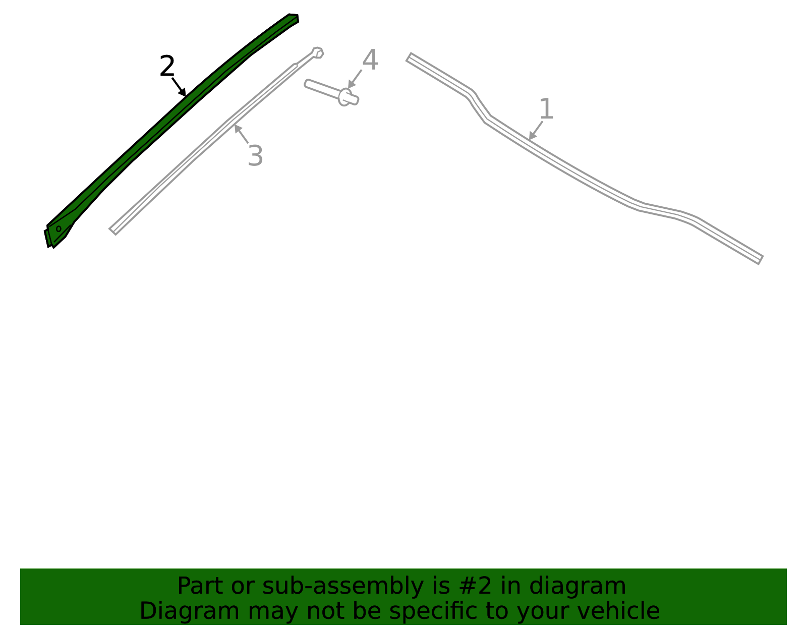 86140-R5000 - Side Molding 2021-2025 Kia Sorento | Kia.Parts Store