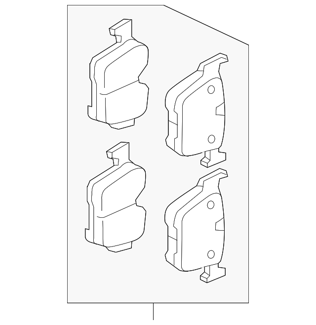 2016-2024 Jaguar Brake Pads T2H53849 | JaguarParts.com