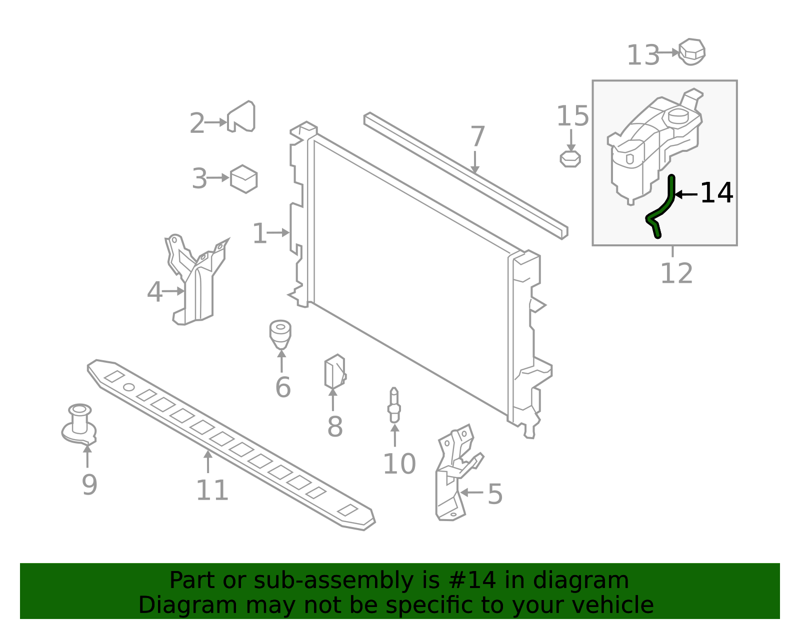 30645812 - Level Sensor - 2007-2018 Volvo | Volvo OEM Parts Direct