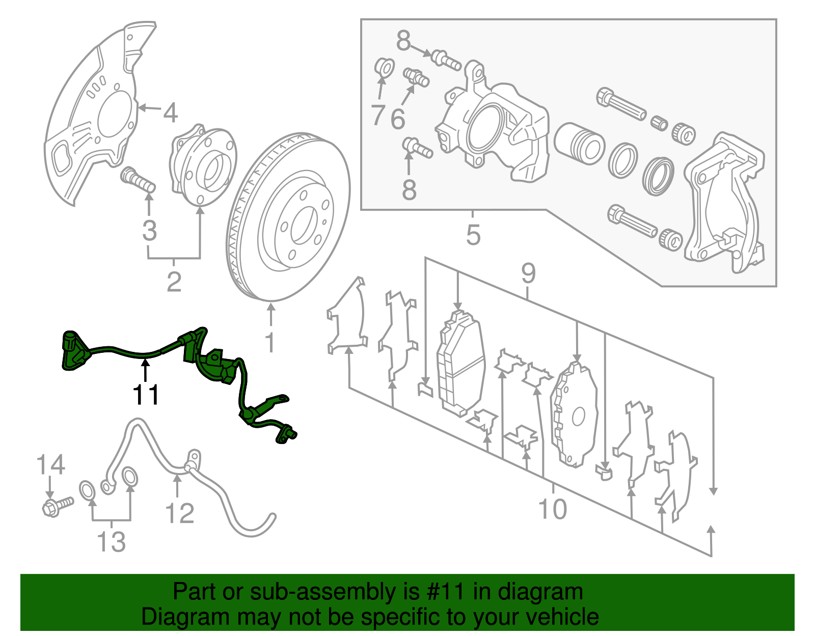 N243-43-73XB - Front Speed Sensor - 2016-2020 Mazda MX-5 Miata | Mazda ...