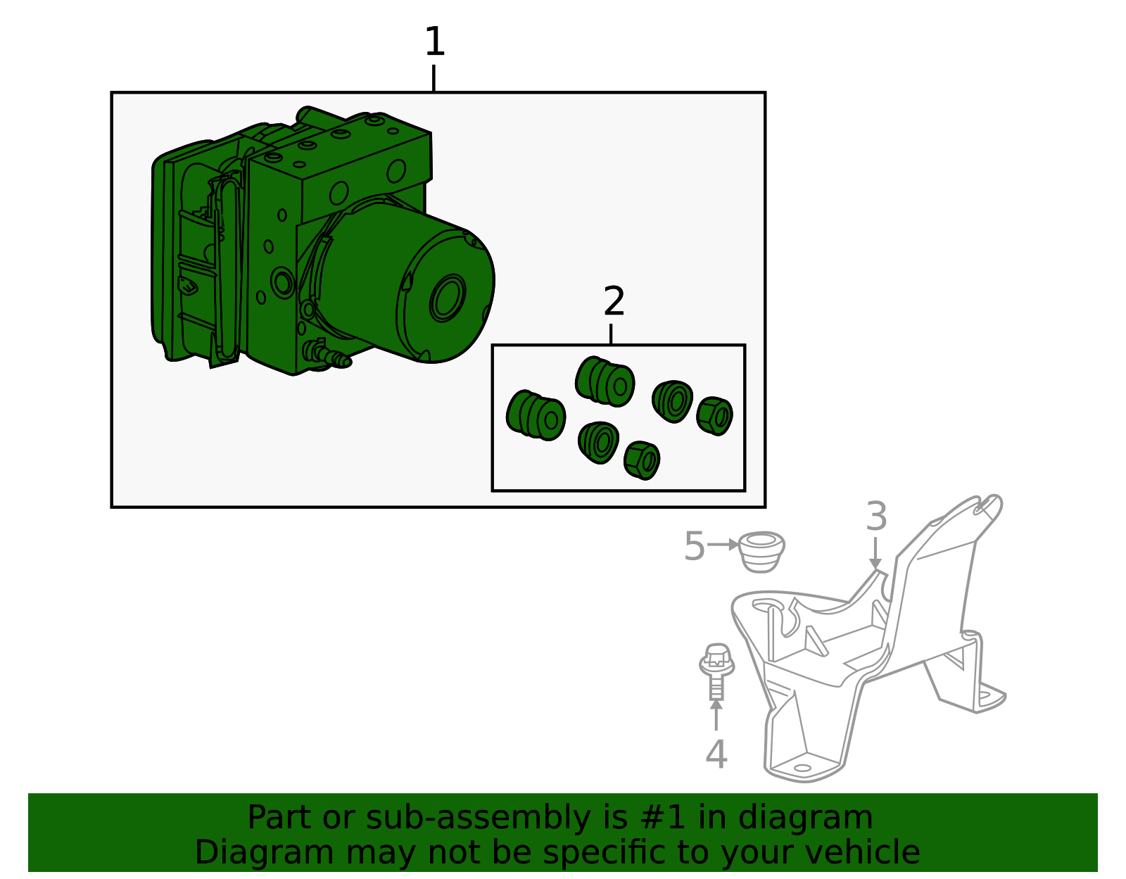 57110-SZN-A53 - 2010-2012 Acura ZDX - Modulator Assembly, Vsa ...