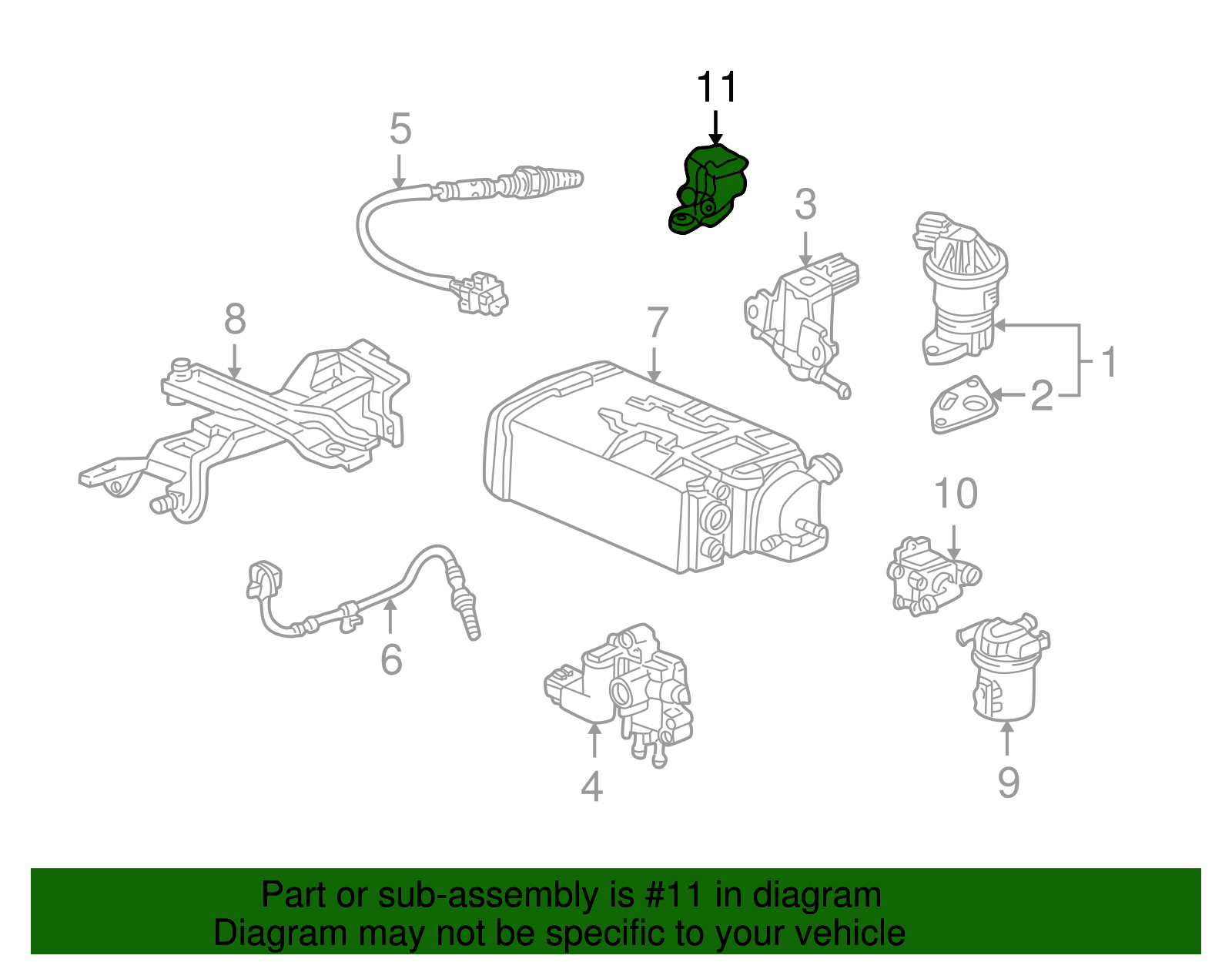 17012-S84-A01 - Solenoid Valve 1998-2002 Honda | Honda Parts Online
