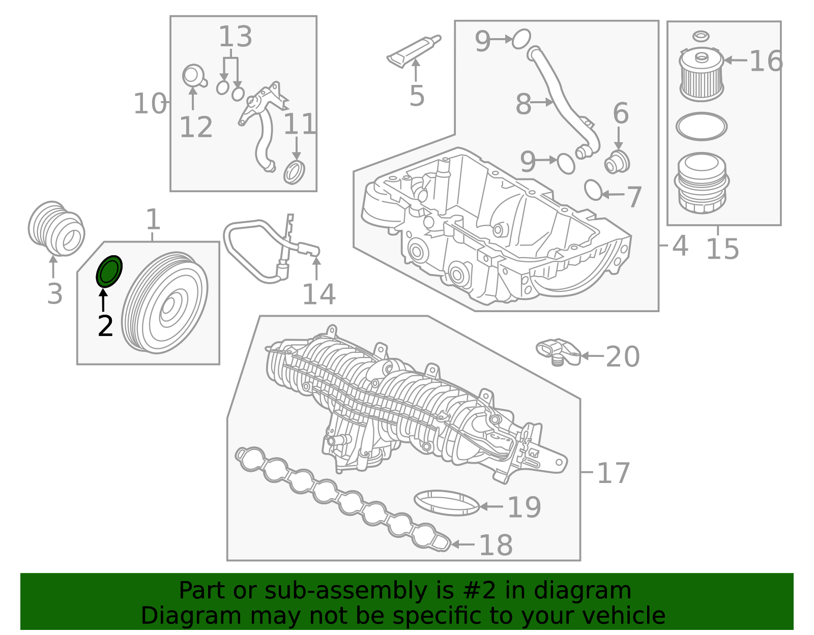 2016-2022 Volvo Crank Pulley Washer 32213098 | Genuine Volvo ...