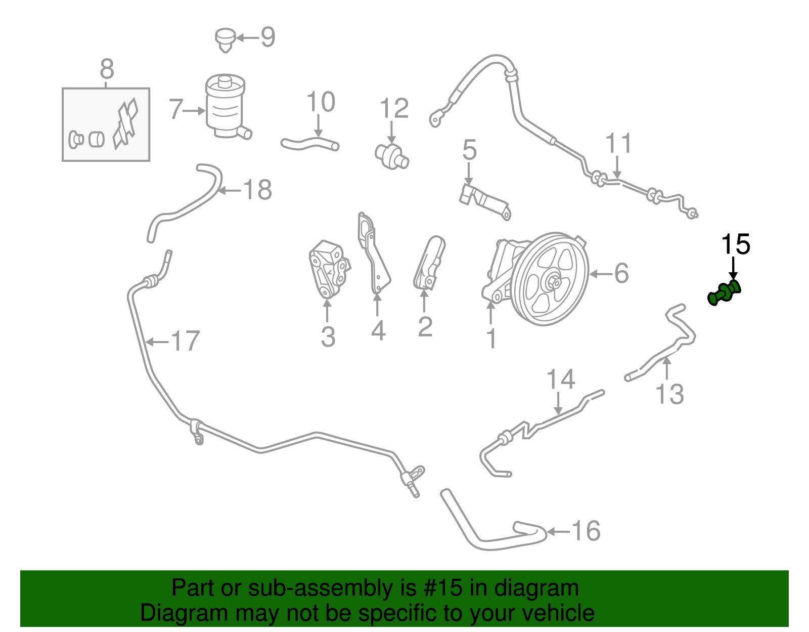 53720-SHJ-A01 - Return Tube 2005-2017 Honda | Honda Parts Online