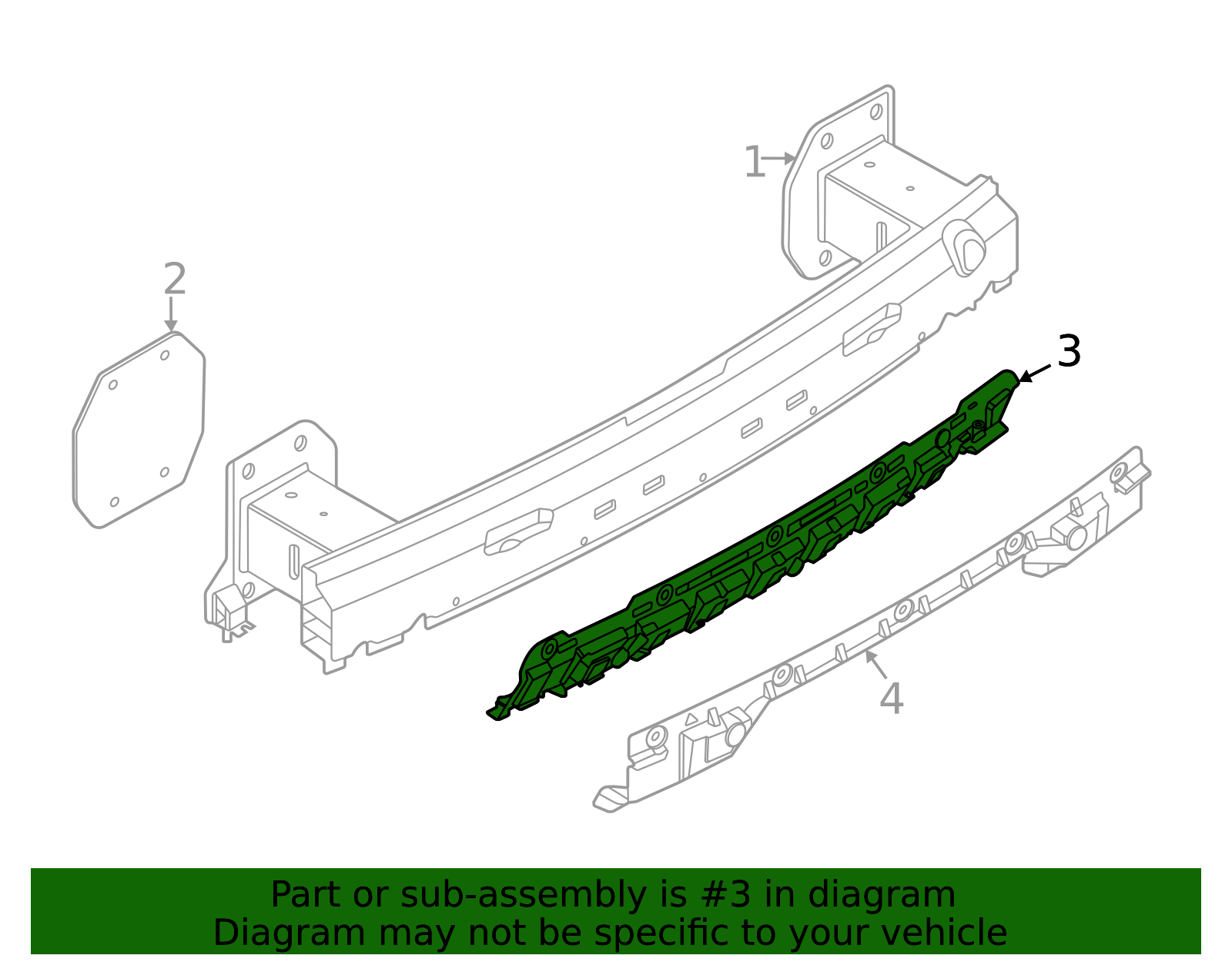 51128070332 - 2020-2025 BMW Park Sensor Mount Kit (51-12-8-070-332 ...