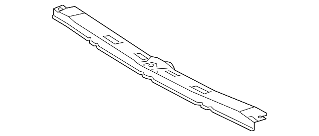 Genuine Toyota Bumper Cover Support Rail (Front, Upper) part# 52521 ...