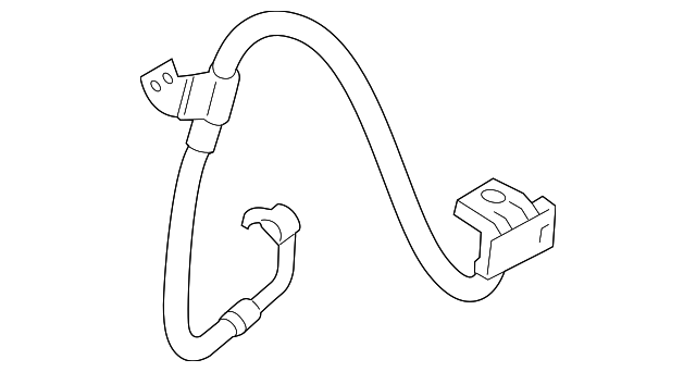 Hyundai - 58731-B1600 - Brake Hose - 2015-2017 Hyundai | OEM Hyundai ...