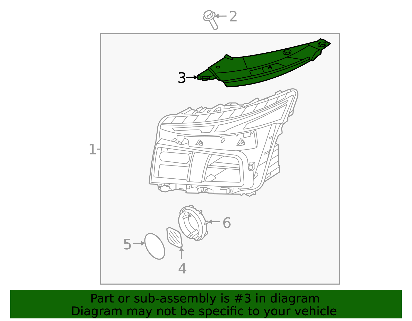 2021-2023 Hyundai Santa Fe Upper Bracket 92152-S1500 | MotorMotor