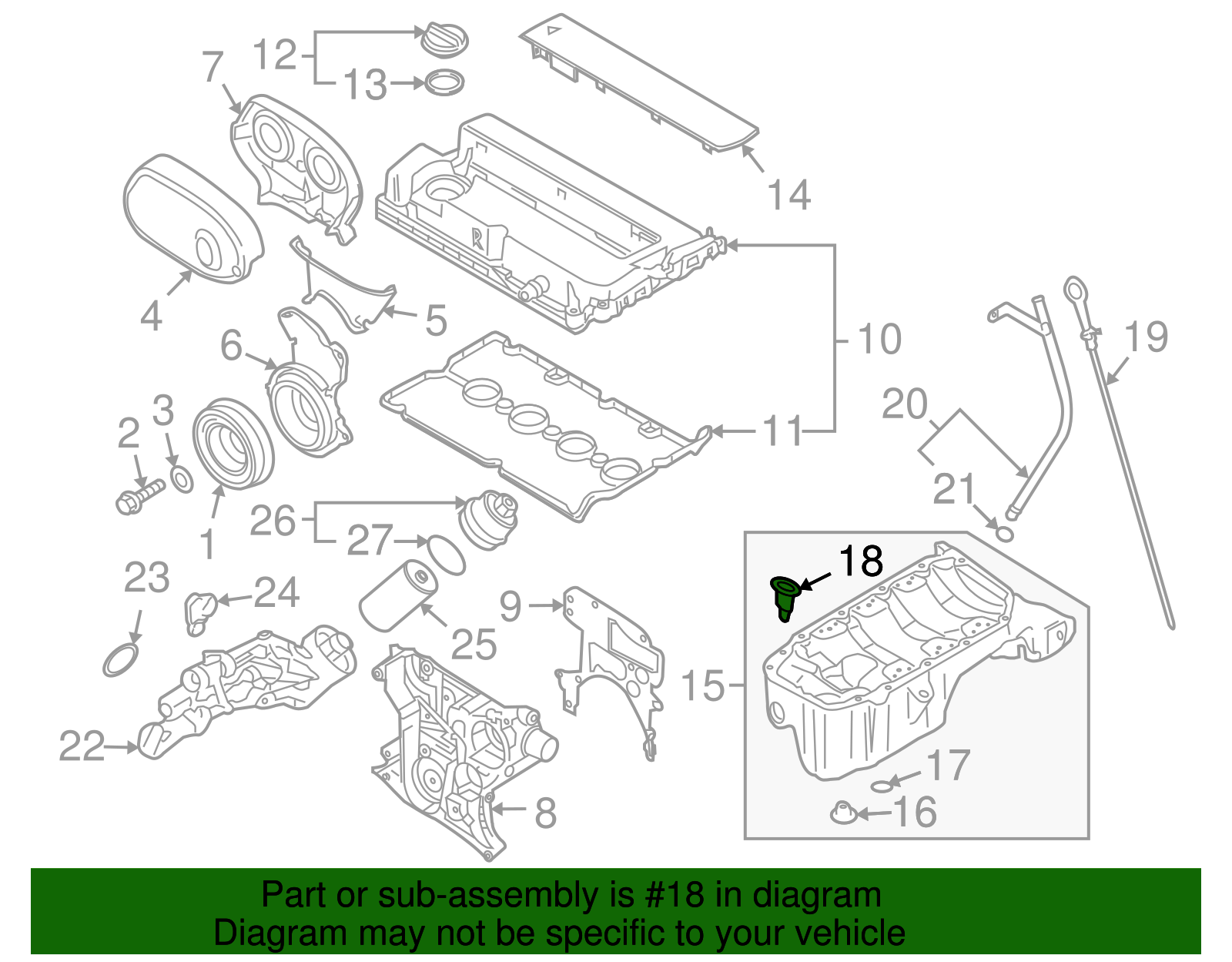 2009-2018 GM Engine Oil Pump Pickup Tube and Screen 55353334 | GM Parts ...