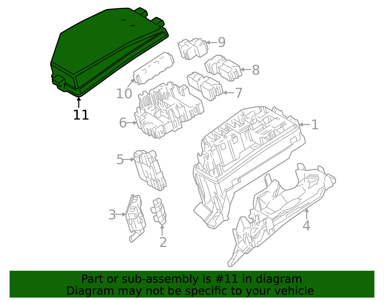 82662-0A090 - High-Quality Upper Cover for 2023-2025 Toyota Corolla ...