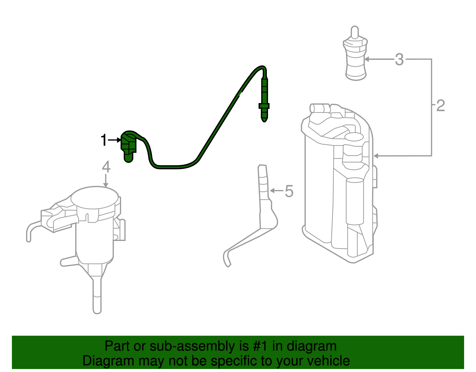 008-542-69-18 - Oxygen Sensor 2015 Mercedes-Benz E 400 | Mercedes-Benz ...