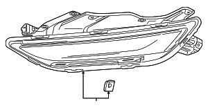 2023-2025 Chevrolet Blazer Lamp 86507812 | Shop Matick Buick GMC