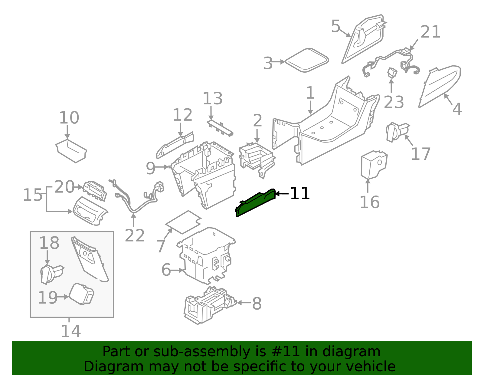 2020-2025 Hyundai Palisade Side Trim 84686-S8100-MMH | QuirkParts