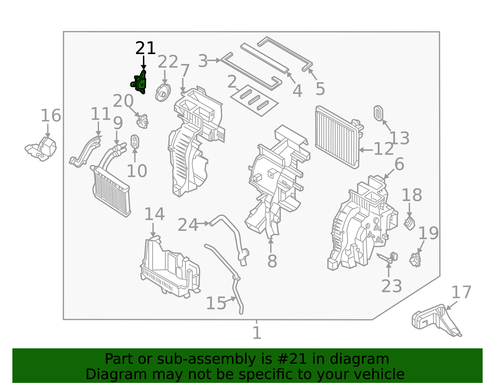 97154-P2000 - Actuator 2021-2025 Kia Sorento | Kia.Parts Store