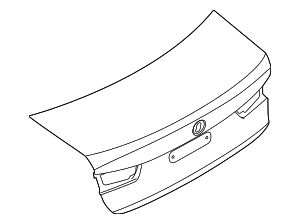 41-00-7-455-942 - Trunk Lid 2019-2025 BMW | BMWPartsDirect.com