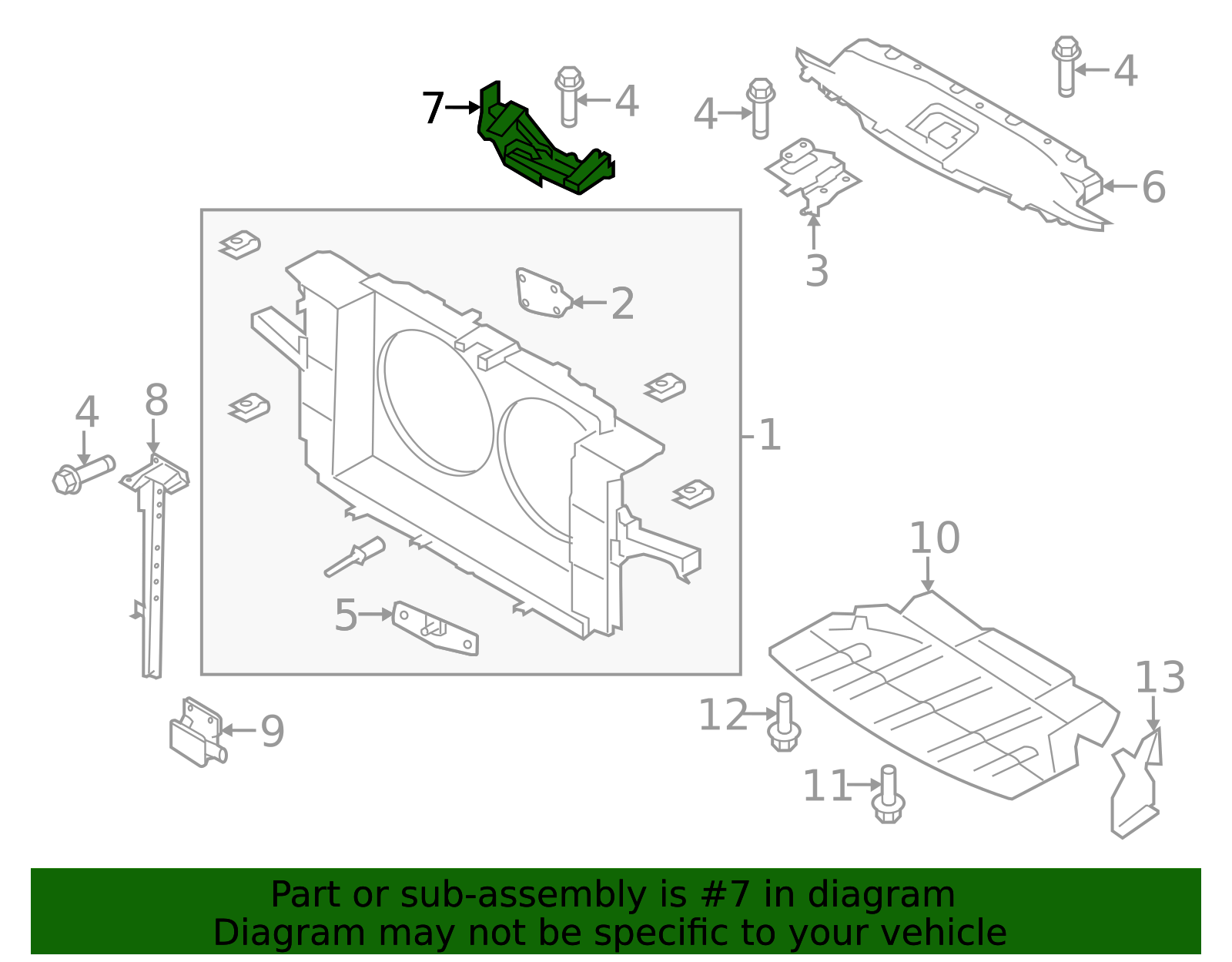62560-JK00A - High-Quality Headlight Bracket for AutoNation Parts