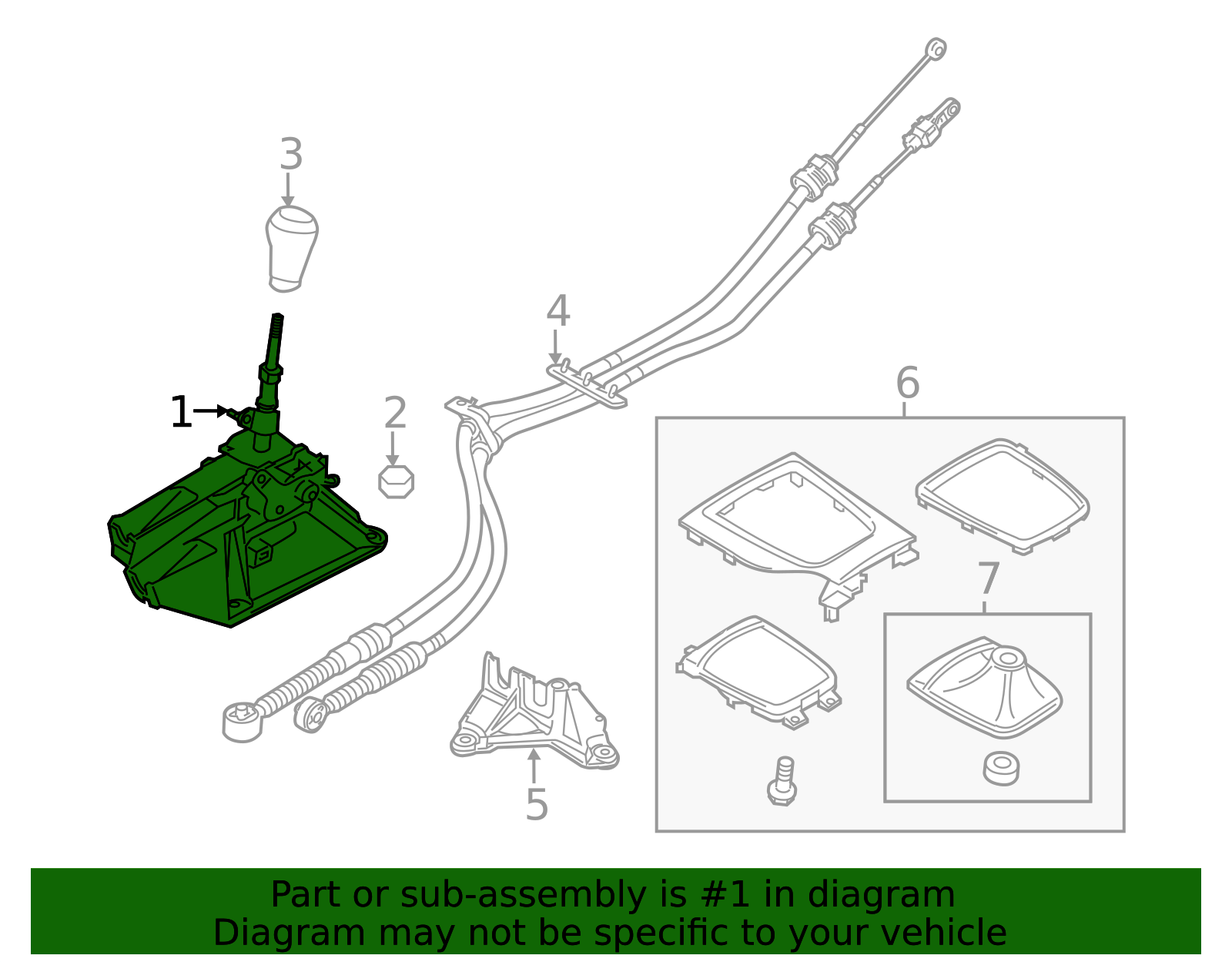 BJS7-46-100A - High-Quality Manual Transmission Shift Lever for ...