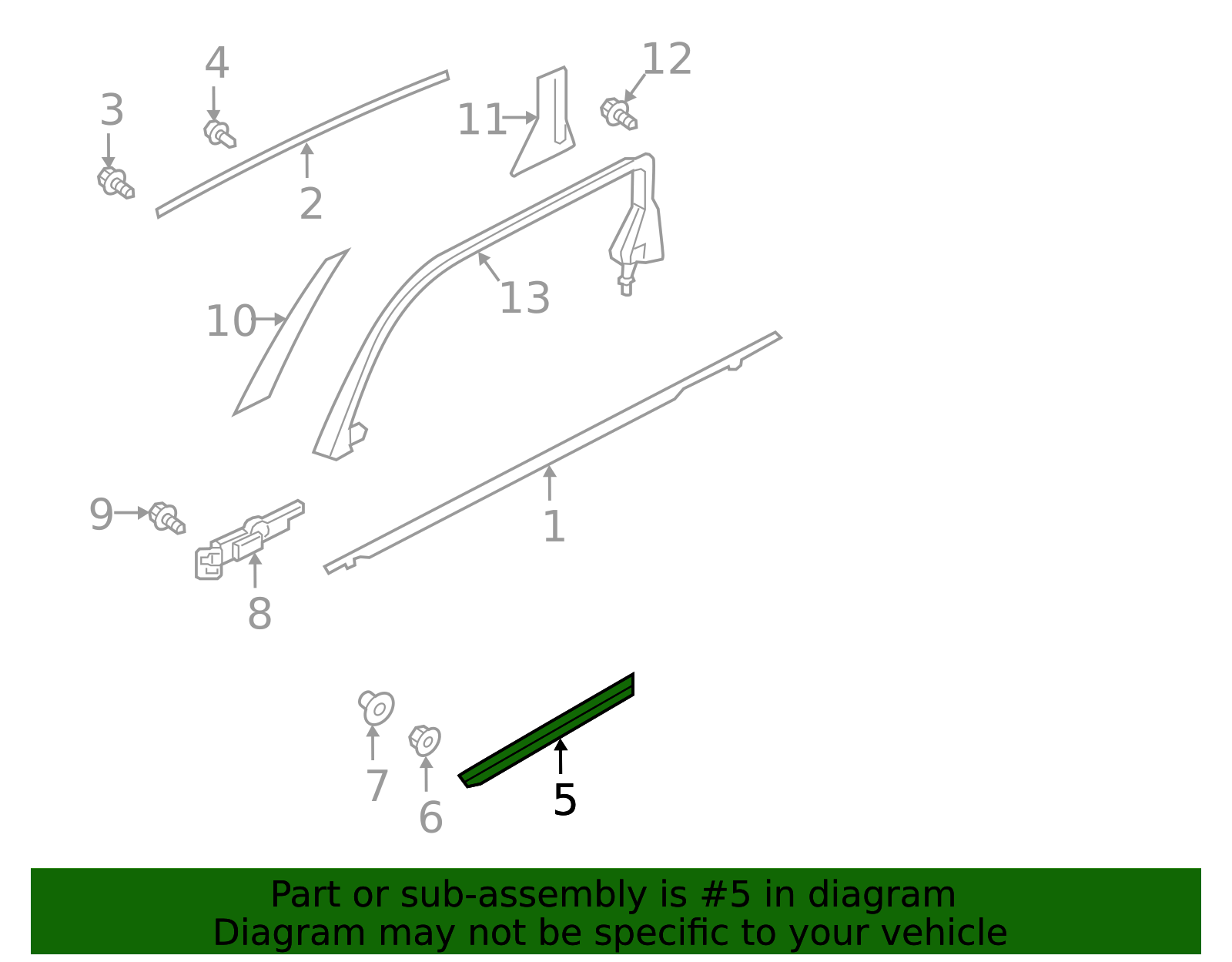 828705NA0A - Lower Molding 2019-2020 Infiniti QX50 | Infiniti of Orland Park